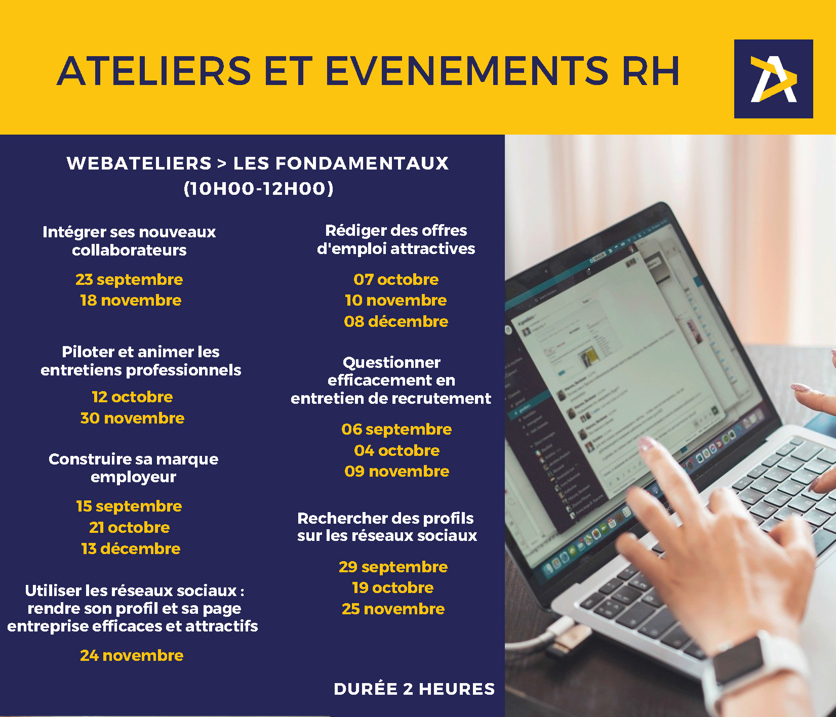 Se former pour mieux recruter : participez aux ateliers pratiques RH de ...